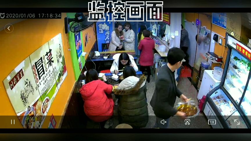 单身青年温州做餐饮,监控拍下顾客这一幕,老板感动的热泪盈眶