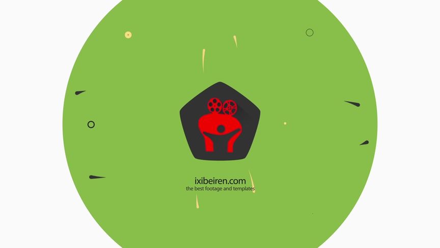 动画片头:创意二维液体线条图形动画演绎LOGO样片