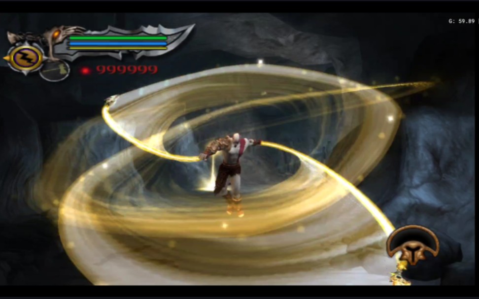 【855】Aethersx2模拟器《战神2》雅典娜之刃一周目武器魔法全开全...