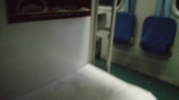 T8869次列车喜德站1道发车20200301 1741 24秒关闭拍摄