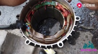 三轮车无刷电机拆解安装
