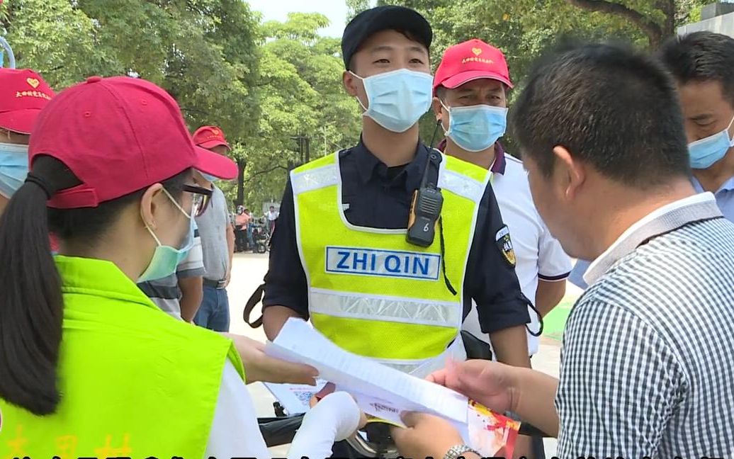 广州白云江高镇交通安全小教员进企业开展宣教活动