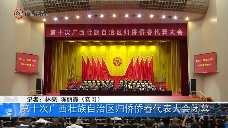 第十次广西归侨侨眷代表大会闭幕 谭斌当选侨联第十届委员会主席