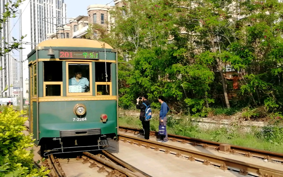 大连有轨电车201路海之韵公园站折返