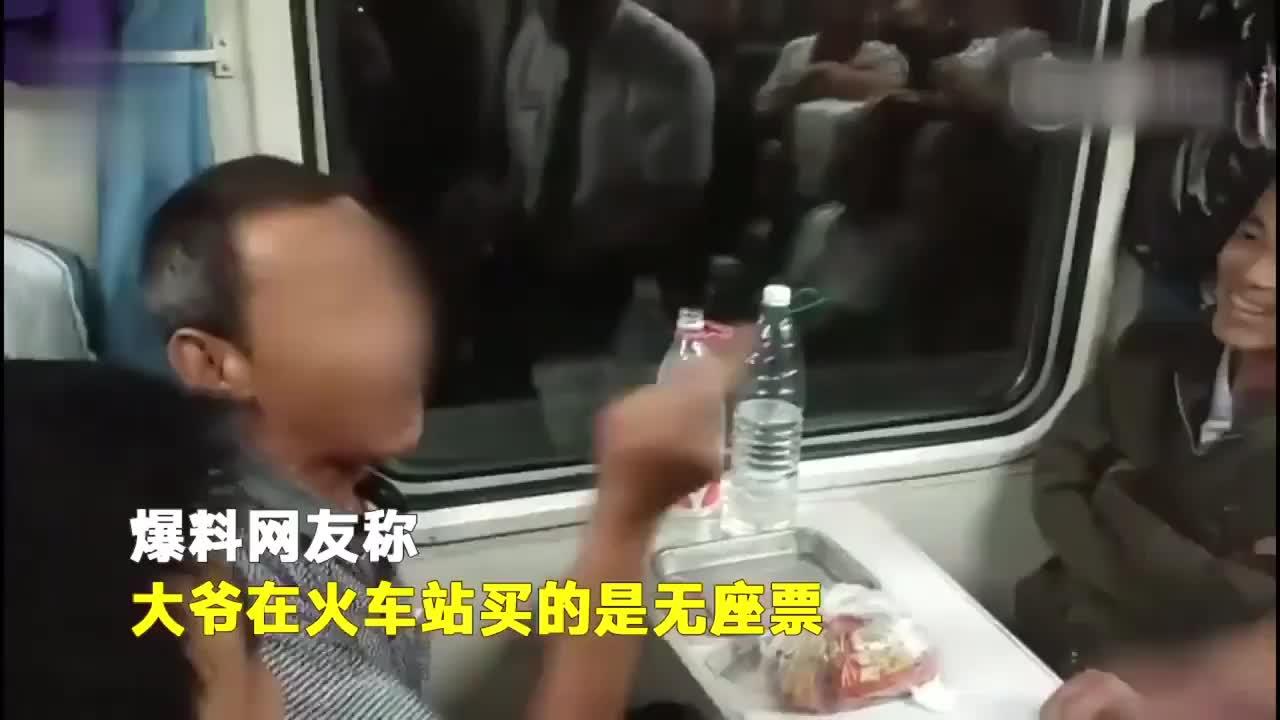 K158次列车,又出现霸座大爷