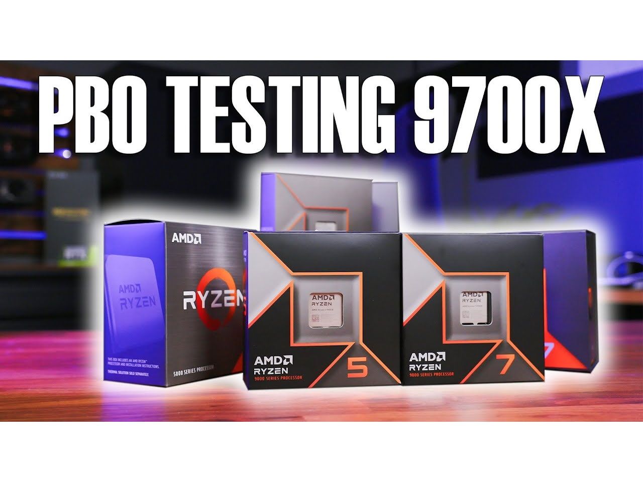 在9700X上开启PBO损失了很多能效比. 换来的是?【JayzTwoCents】