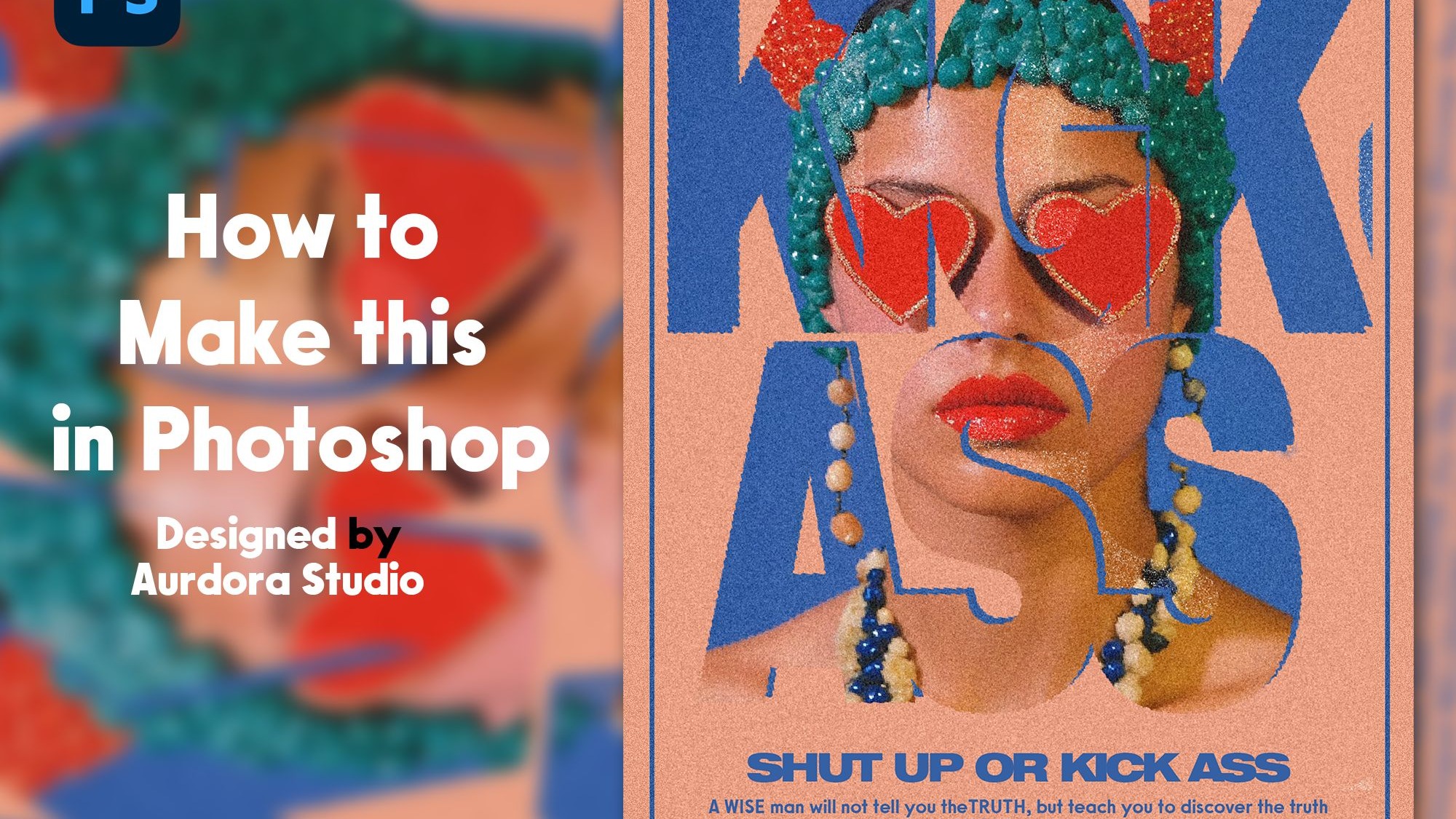 Photoshop教程 | 蒙版文字