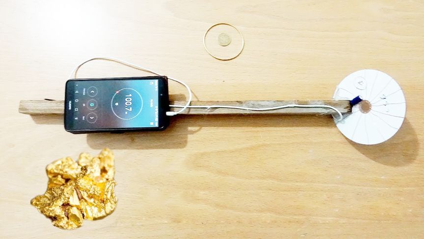 如何DIY简易金属探测仪,网友:看完学到了!