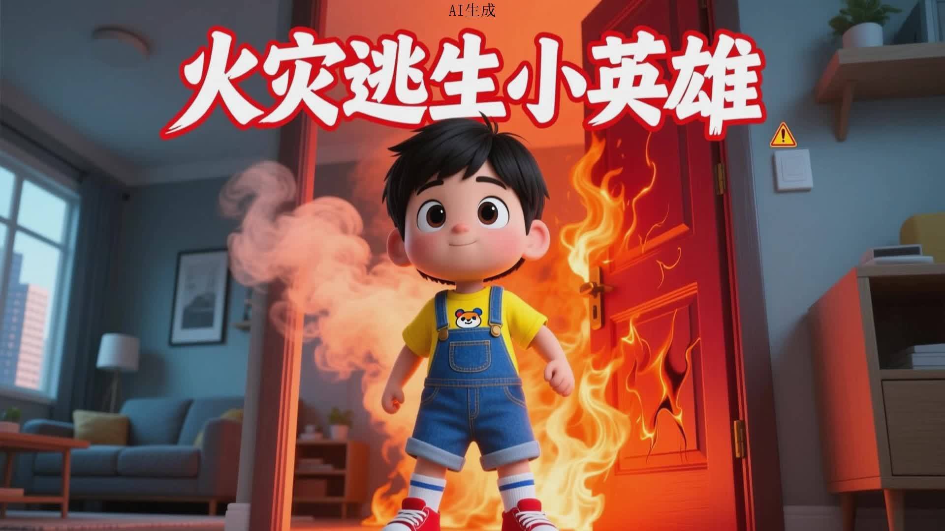 火灾被困指南:关门窗、封缝隙、报位置的正确做法