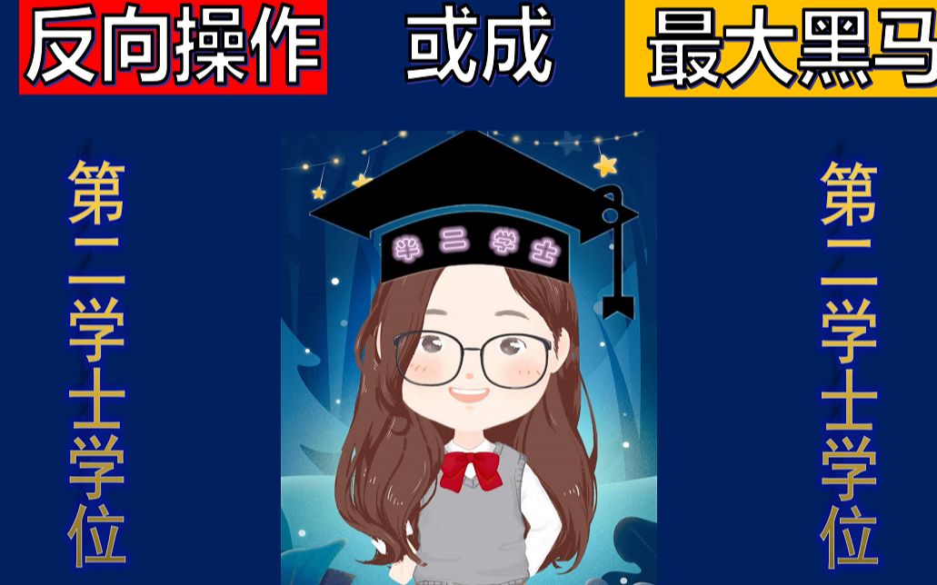 反向操作或成就2020年最大黑马!研究生以下最高学历表现!比九九九千...