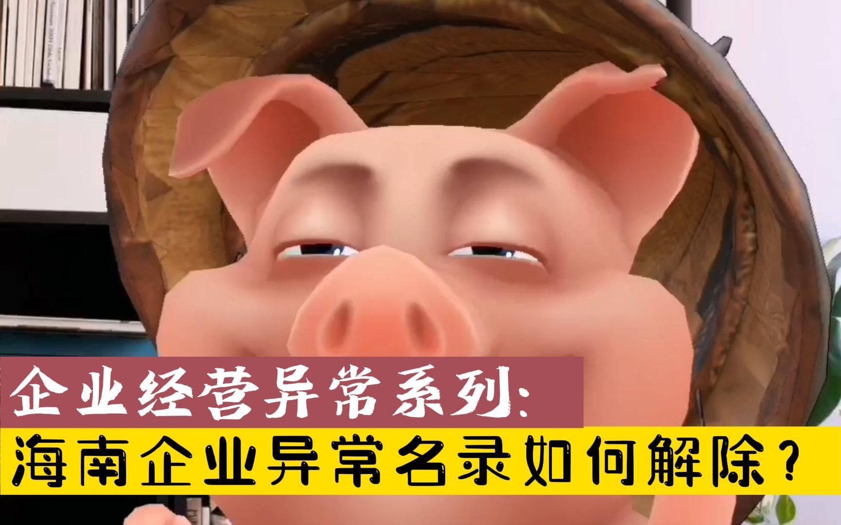 企业经营异常系列:海南企业异常名录如何解除?