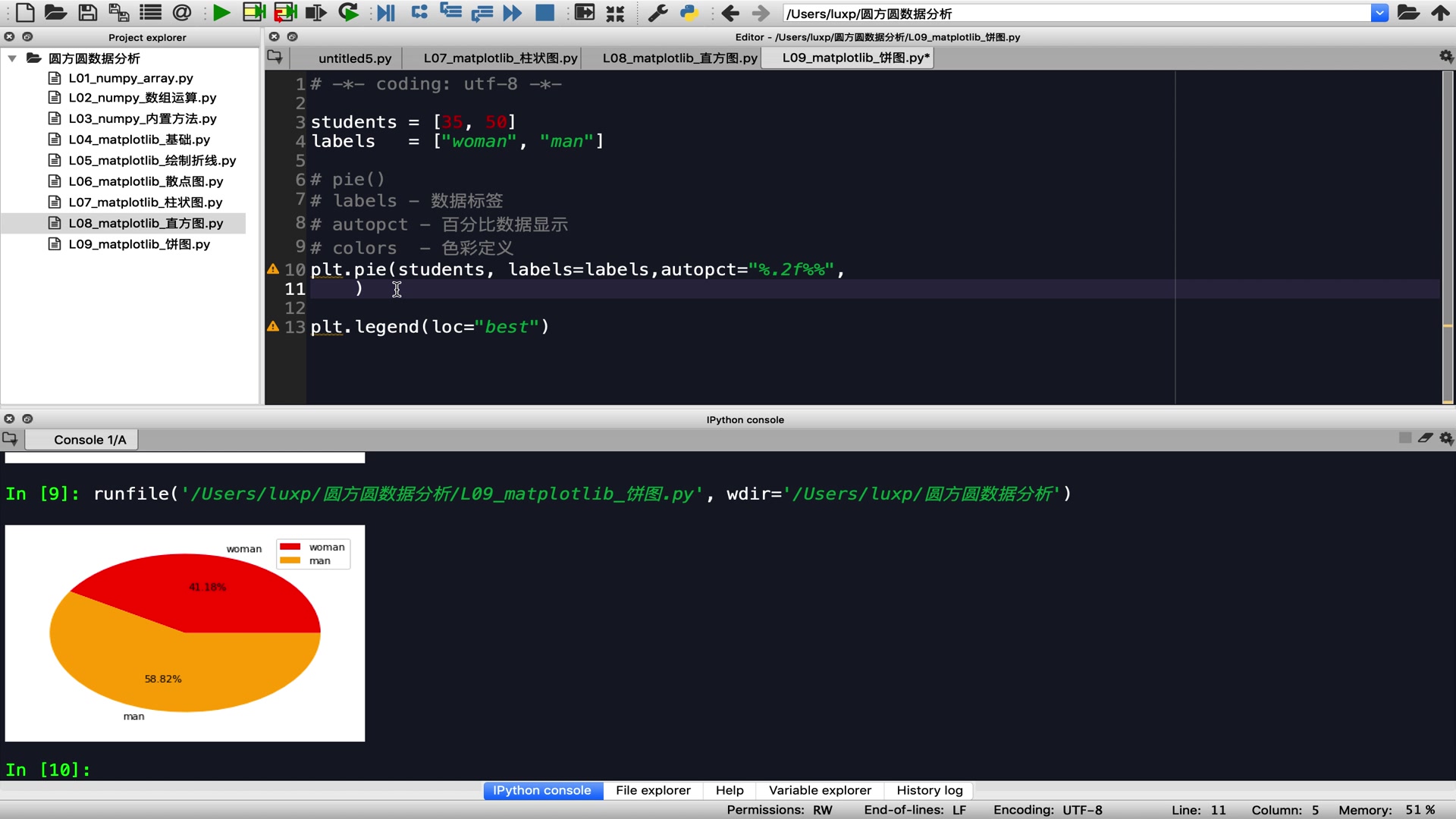 Python零基础入门-matplotlib-饼图_6