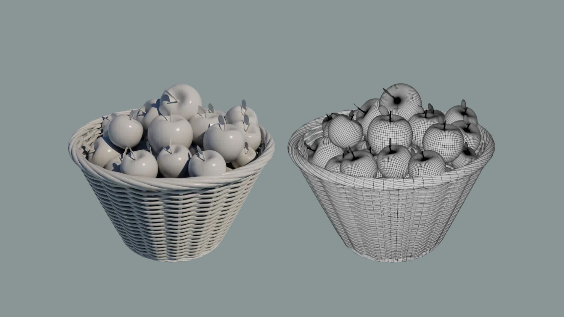 【MAYA教程】20分钟教会你超简单基础小道具"箩筐"模型制作,适合零...