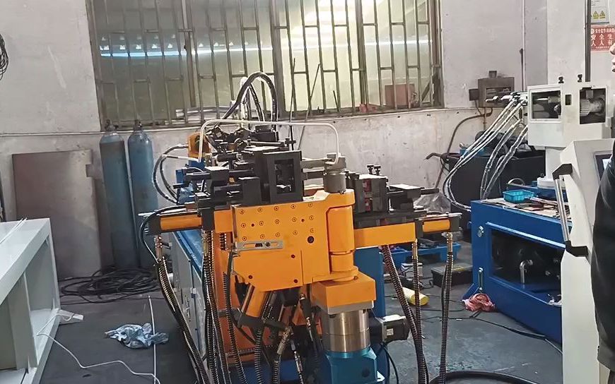 全自动弯管机,数控弯管机,不锈钢管折弯视频,机械设备,弯管机生产厂家