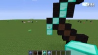 Minecraft - 我的世界像素画教学 #01 【简单钻石剑】