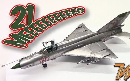 【Eduard】 Mig-21 MF -模型制作(1/72)