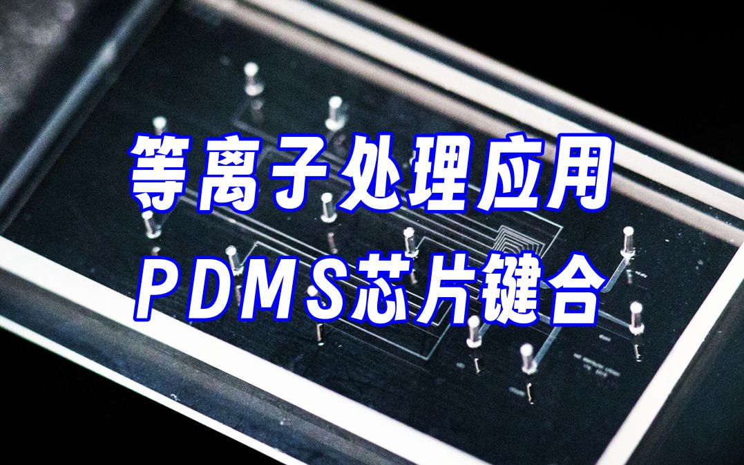 PDMS芯片与玻璃片或硅片键合 等离子清洗机处理活化PDMS表面 ...