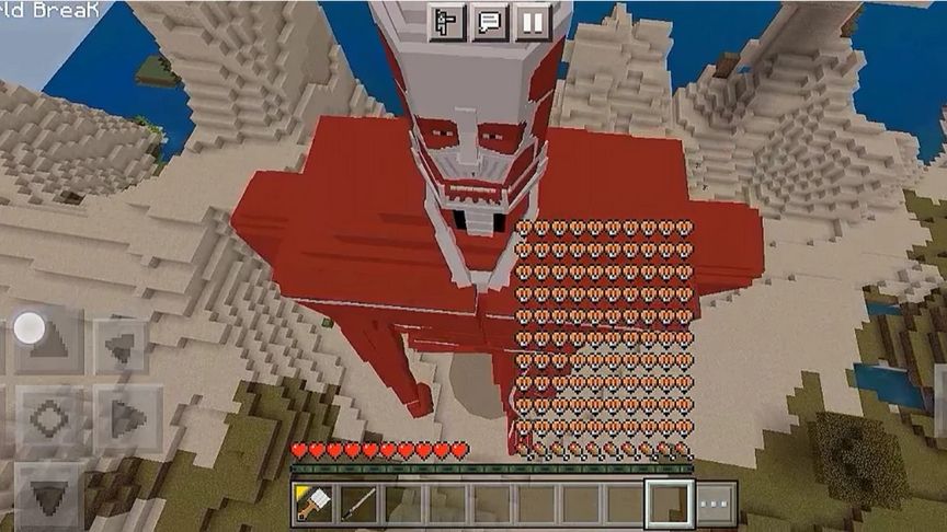 我的世界手机国际版:进击的巨人模组,还有未介绍的超大型巨人!