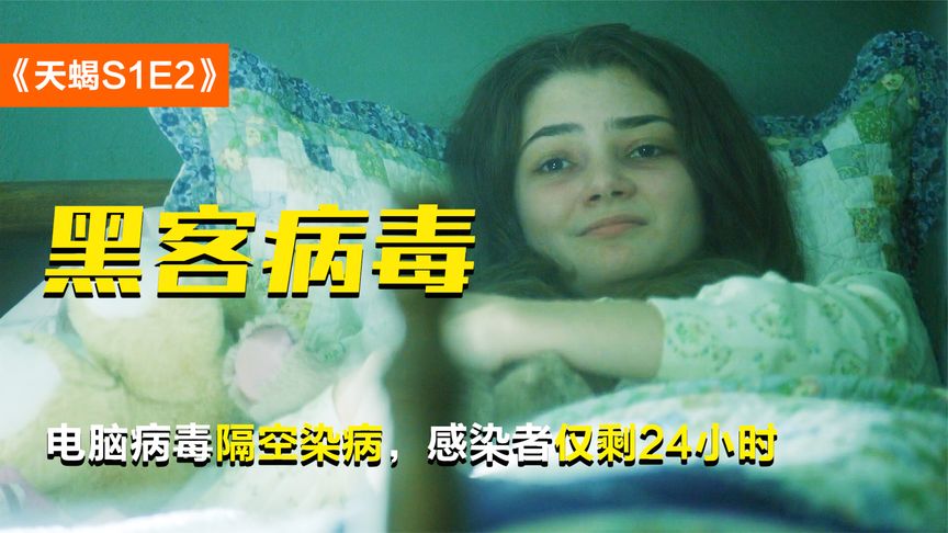 电脑病毒竟能隔空染病,感染者仅活24小时,黑客太可怕了,悬疑片