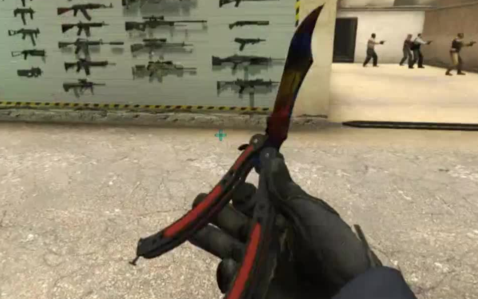 【CSGO】5E与敌人拼♂刀的小技巧~