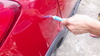 生平汽车被树枝刮花,网购神器能否修补?网友:出门就怕遇女司机