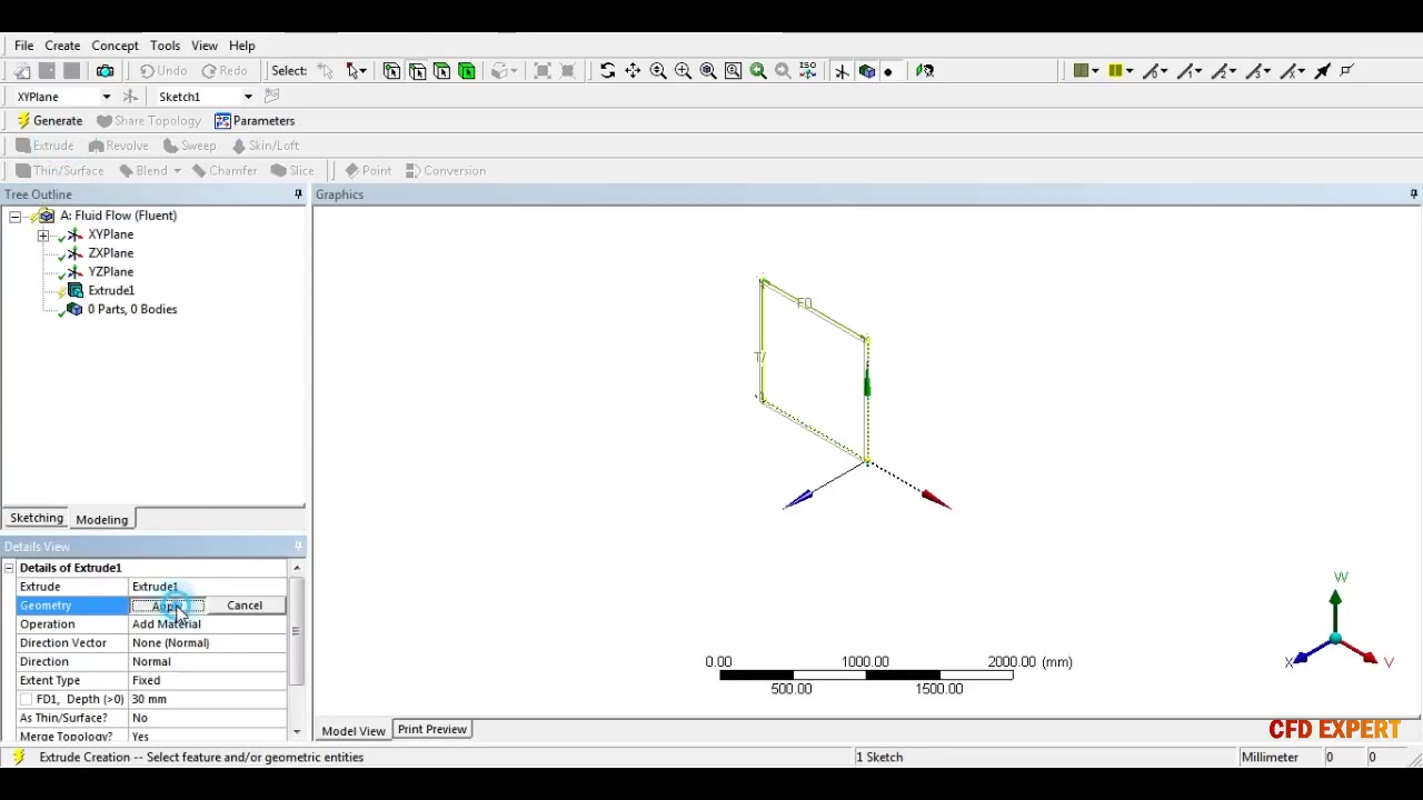 CFD Simulation of Salt Gradient Solar Pond