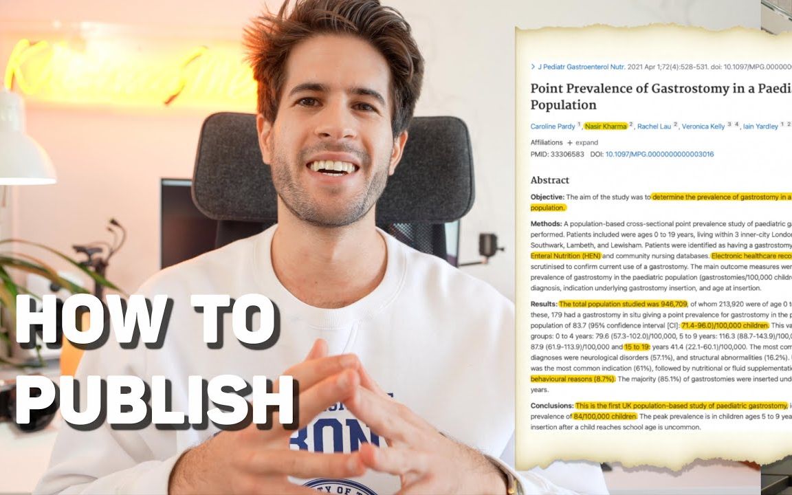 [英字|Kharma Medic]学霸教你如何发表论文