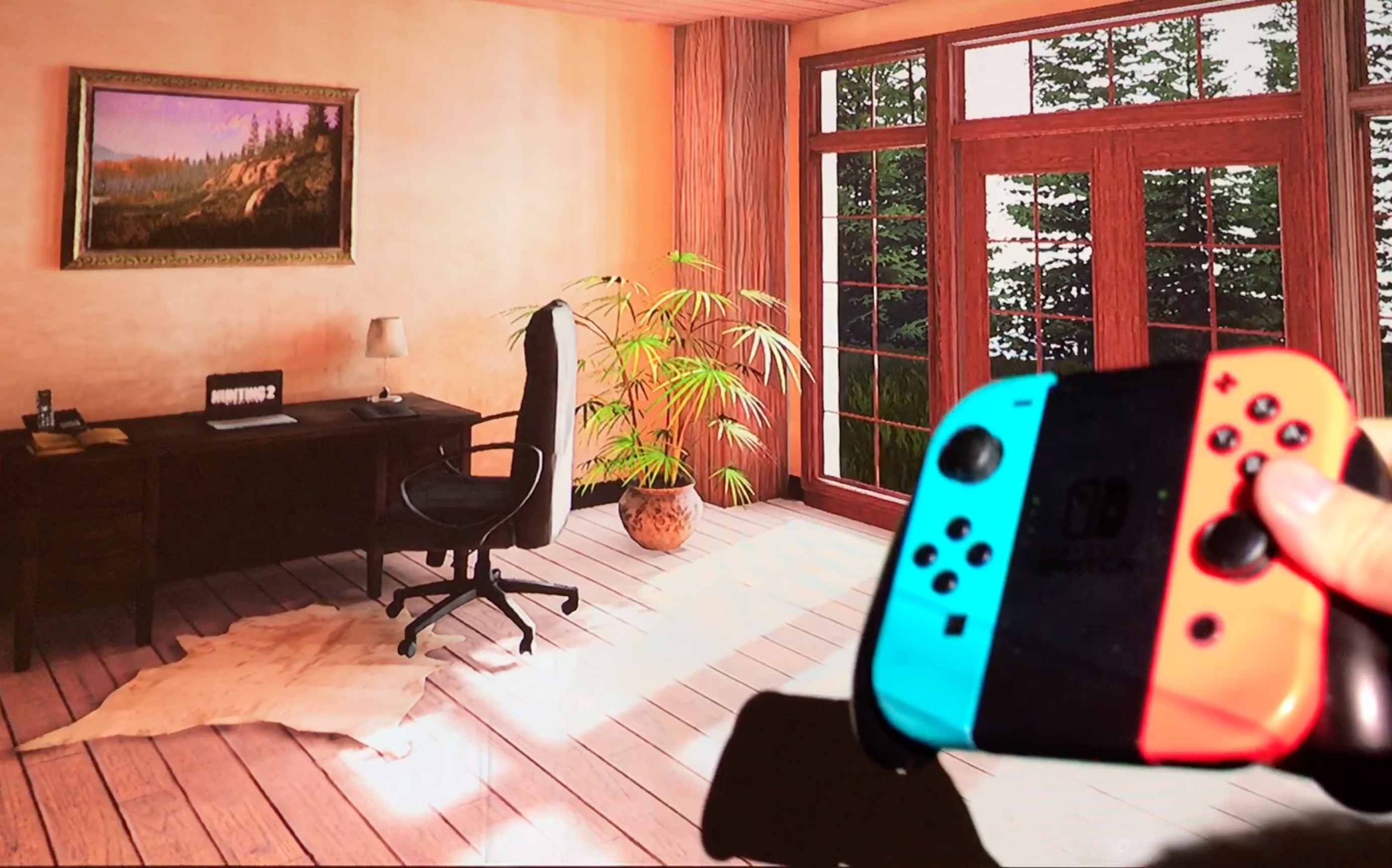 switch模拟狩猎2试玩,又糊又烂又无聊