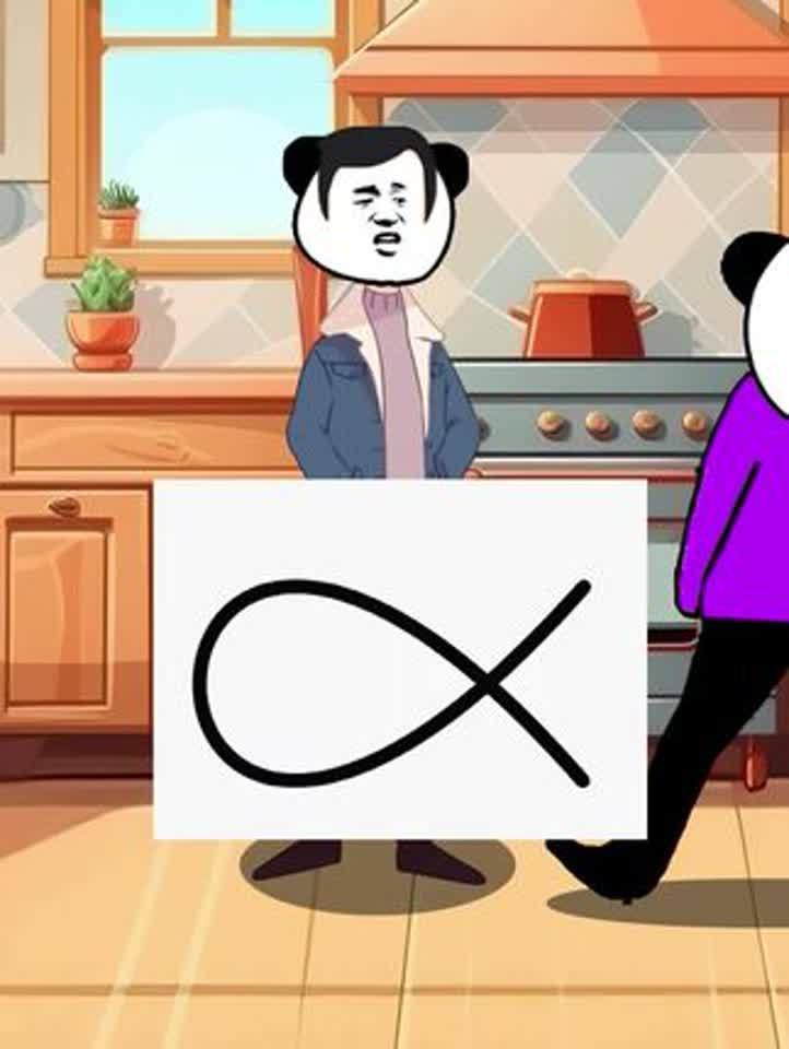 这个图是怎么旋转的? #沙雕动画 #内容过于真实 #热门动画 #看一遍笑...