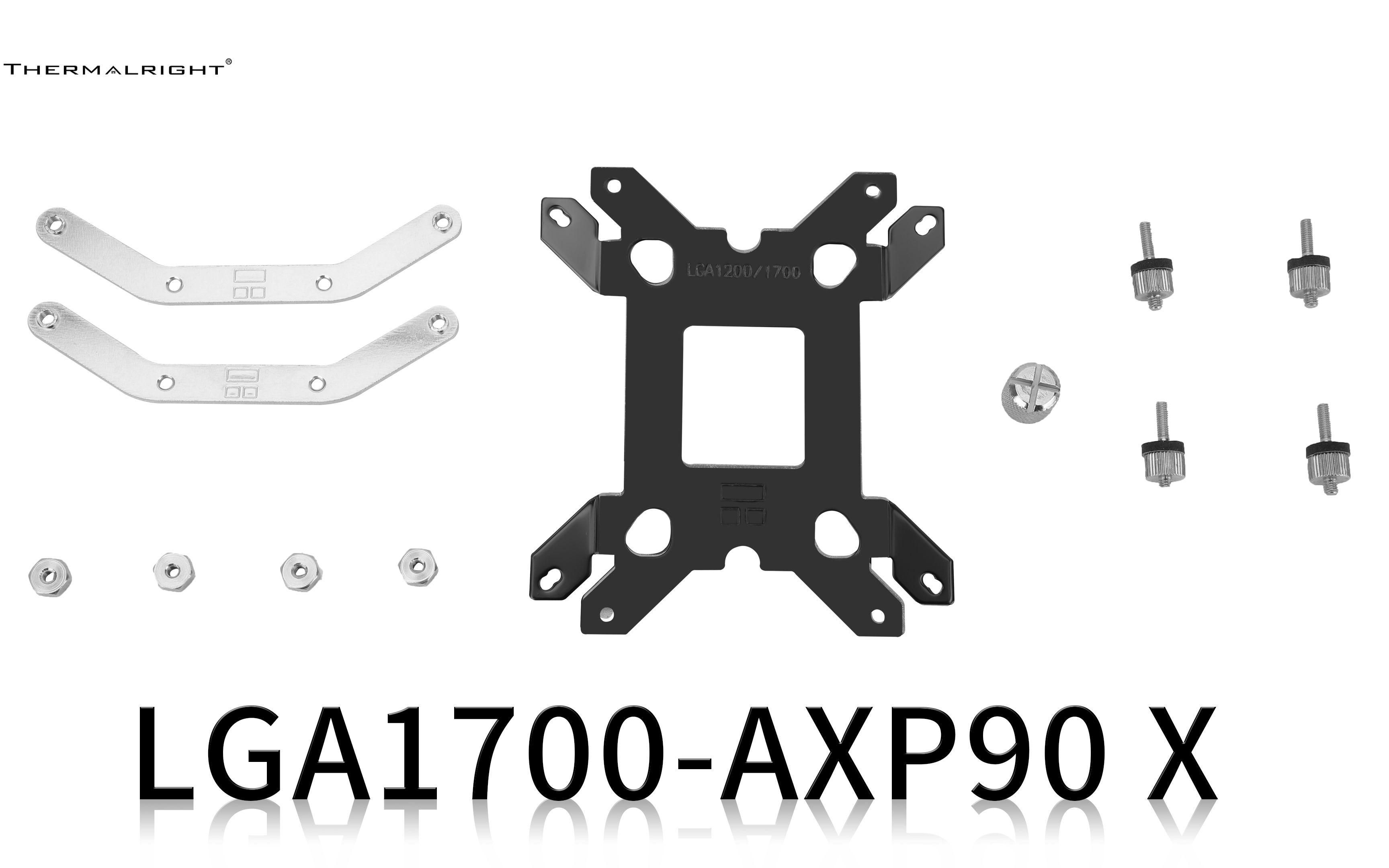 ...RIGHT 英特尔12代CPU LGA1700-AXP90 X 增强扣具包 安装教程