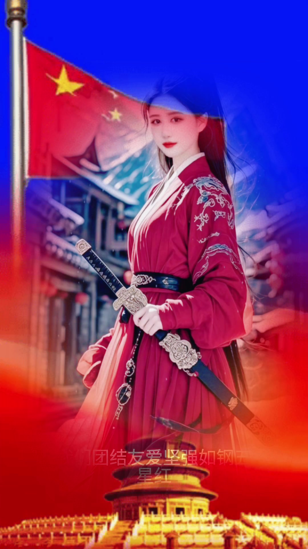 #红色汉服 #旗袍时尚女装 #时尚穿搭时尚穿搭时尚 #国风美少女太仙了