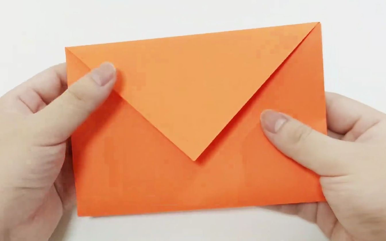 【简易折纸教程】如何制作一个美观的信封