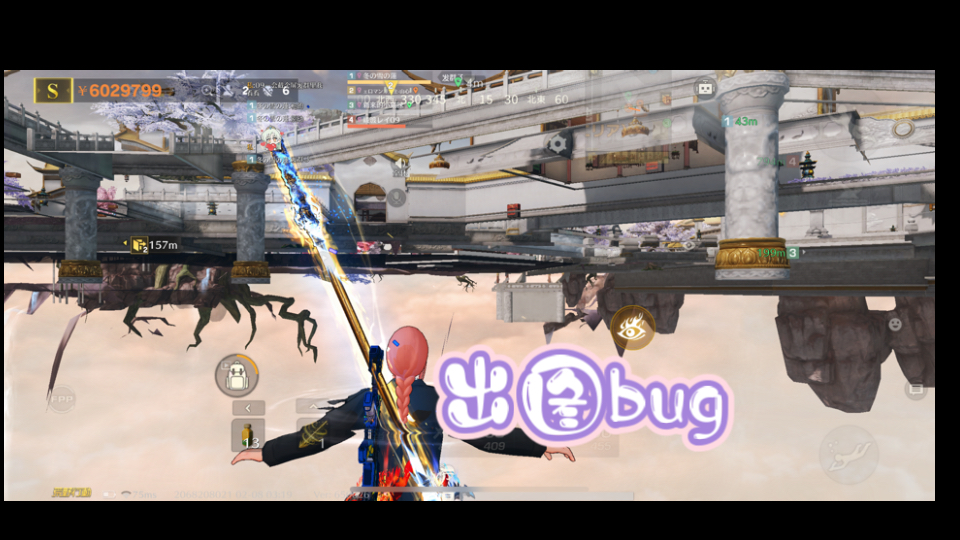 [半岛突围]云顶天宫屋顶点位和出图bug(未修复)_荒野行动