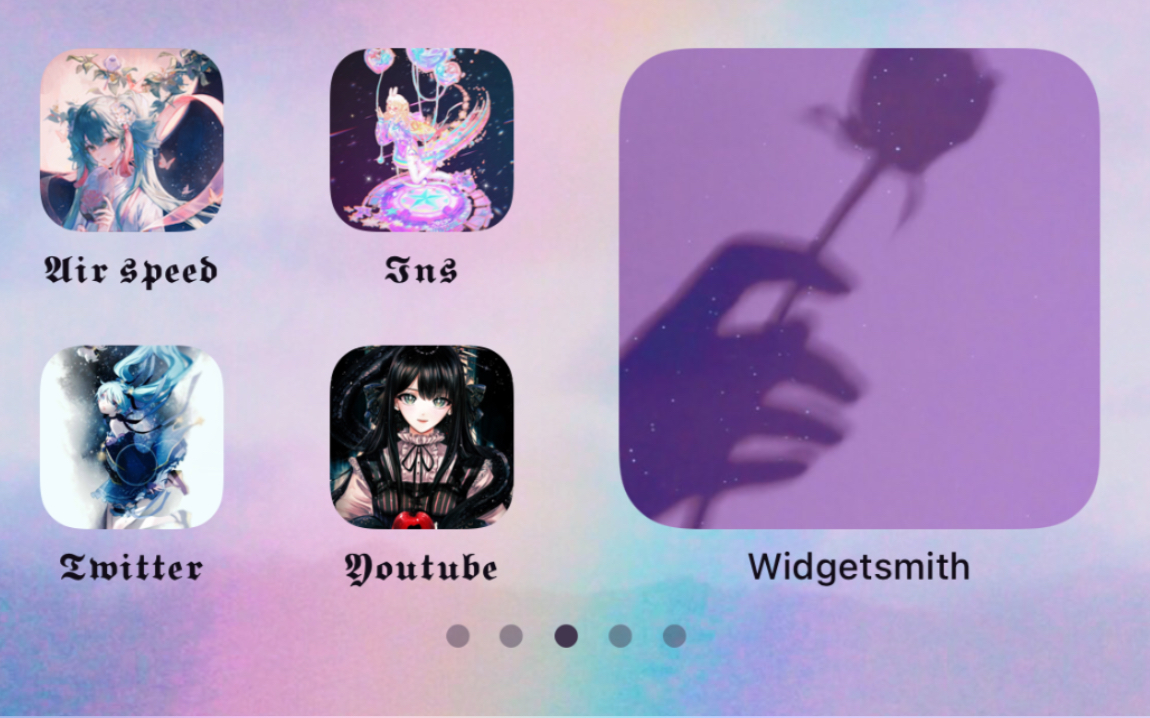 #iPhone桌面小组件#6sp升ios14最后的挣扎