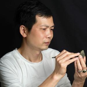 石掌柜陈锋翡翠雕刻