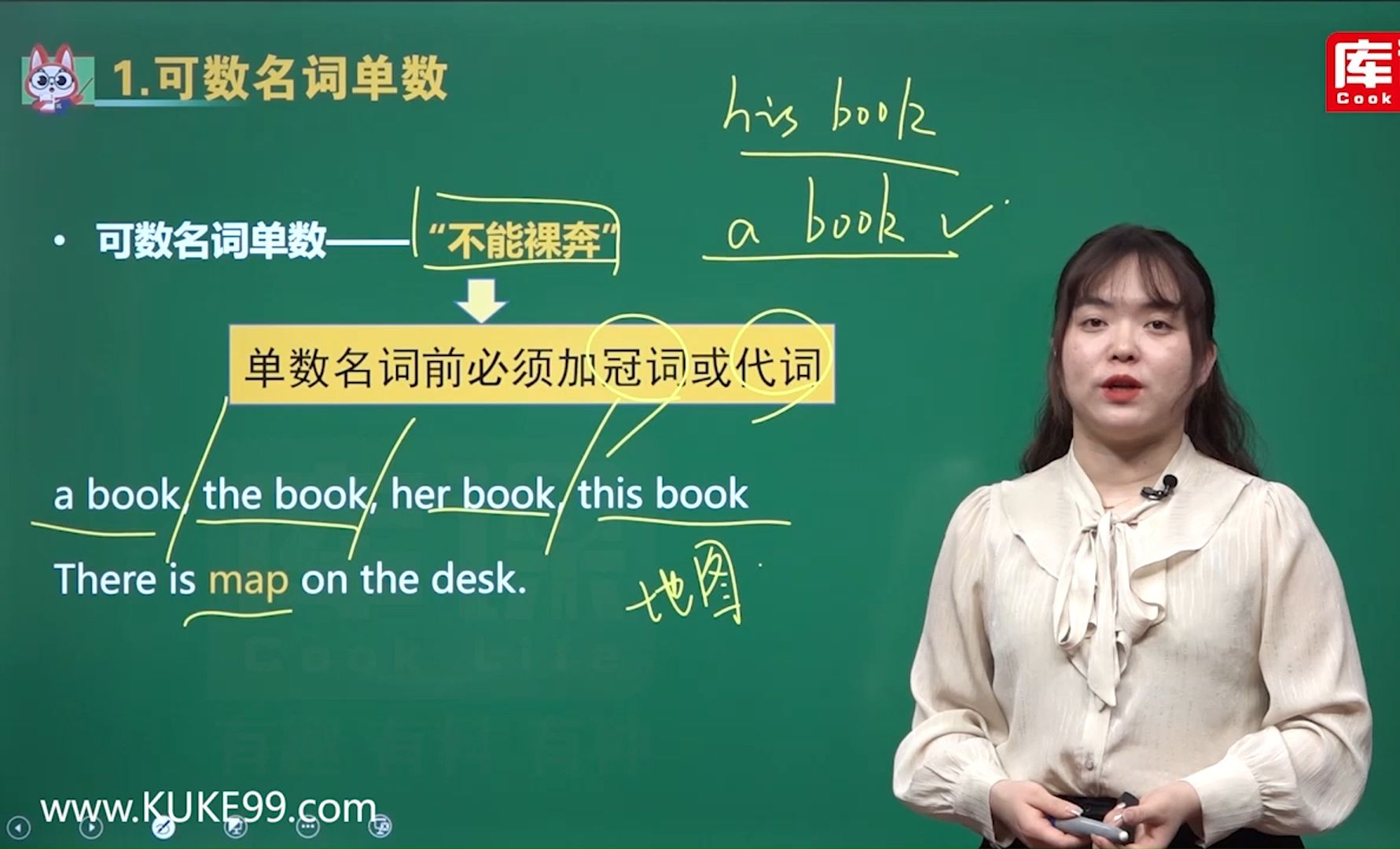 专升本英语可数名词单数知识点详解