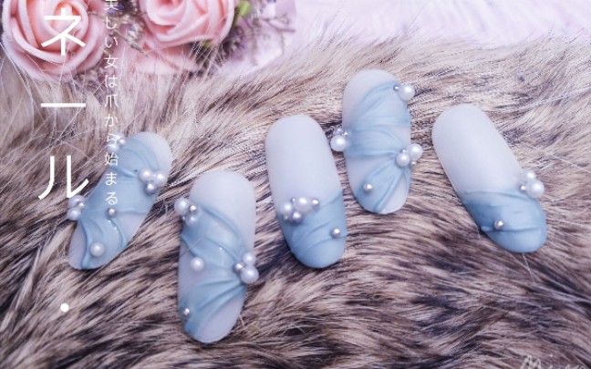 火爆美甲圈芭蕾舞鞋飘带美甲2020 Nails tutorial
