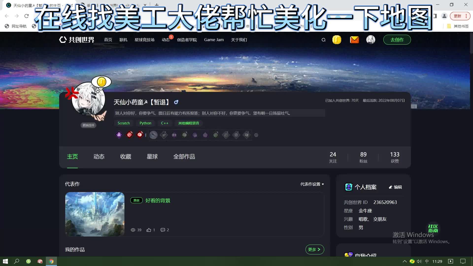 共创世界联机游戏