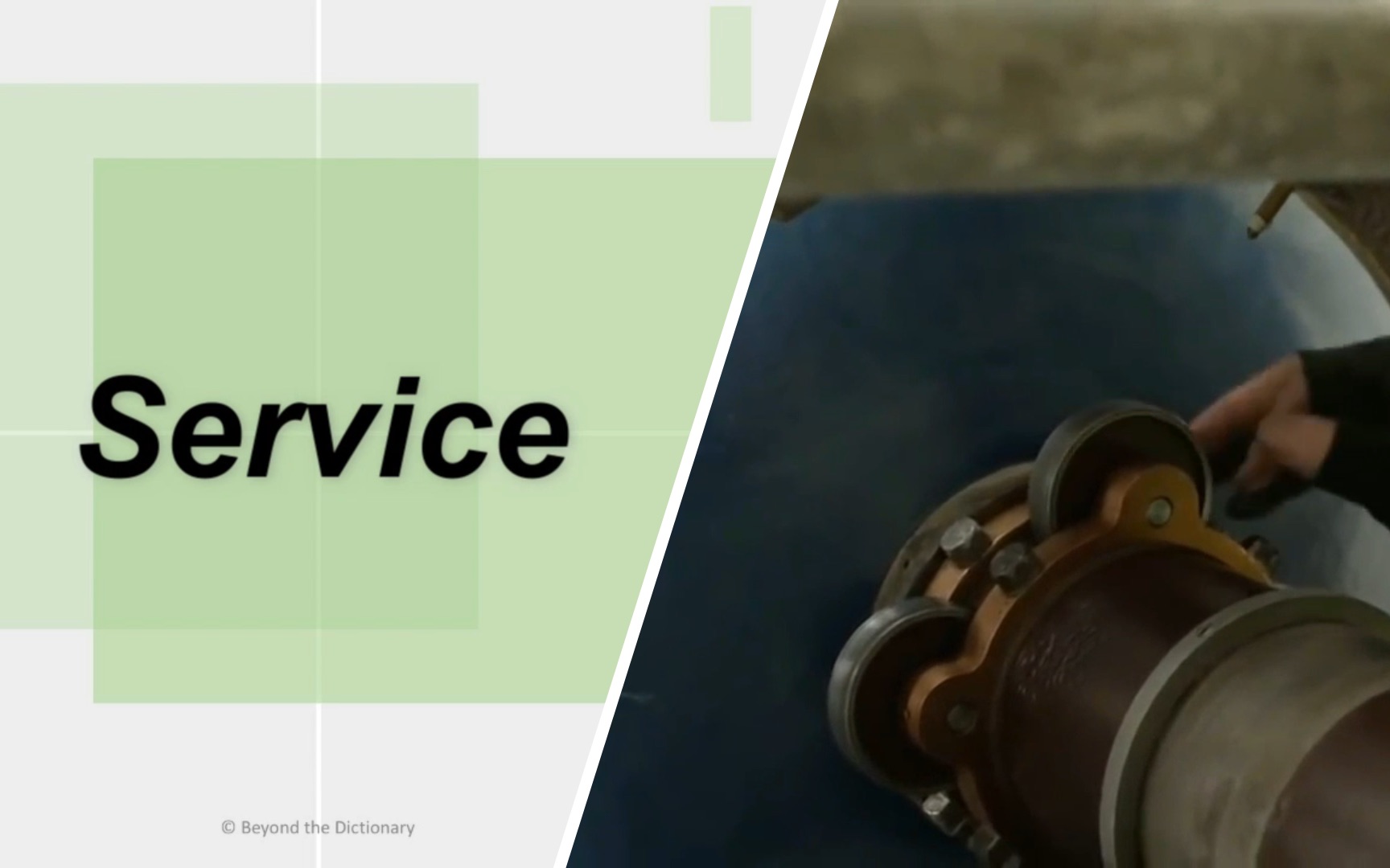 【日常英语】"Service" | 此service非彼service, 这个师傅在干嘛?