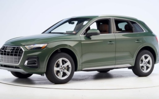 2023 奥迪 Q5 正面40%偏置可变形壁障碰撞测试(驾驶侧) v2.0 iihs