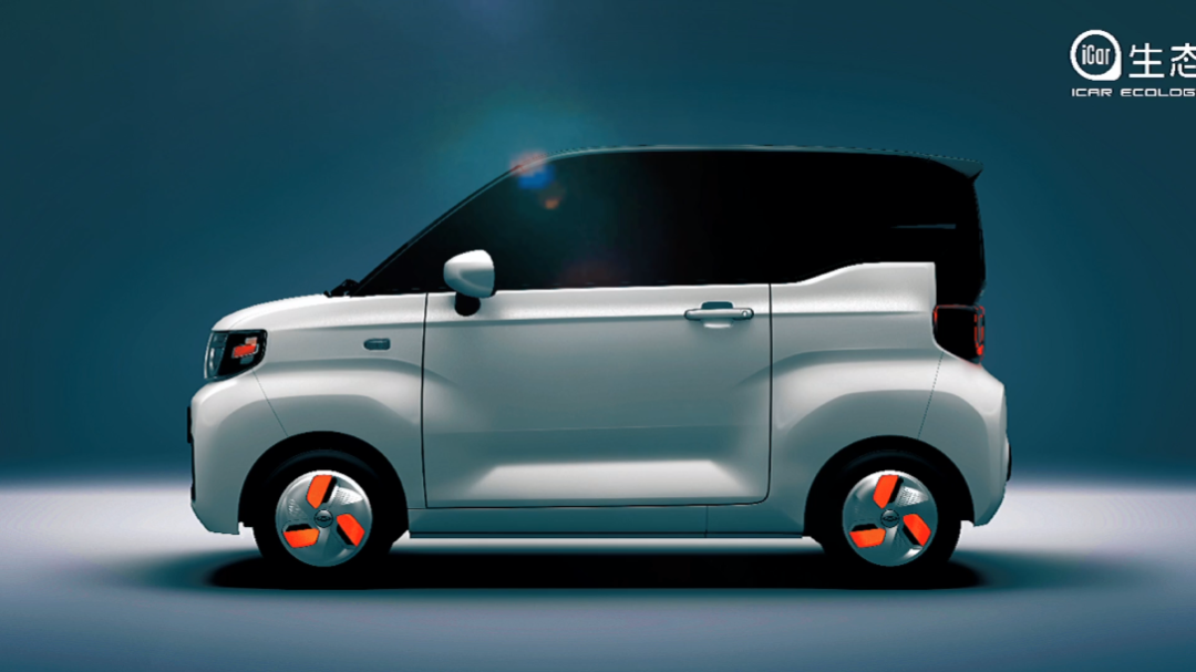 奇瑞QQ冰淇淋官图发布,新车尺寸方面,长宽高分别为2980/1496/1637...