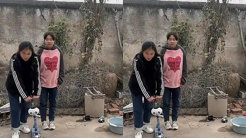 妈妈去上班后,我在家想看电视