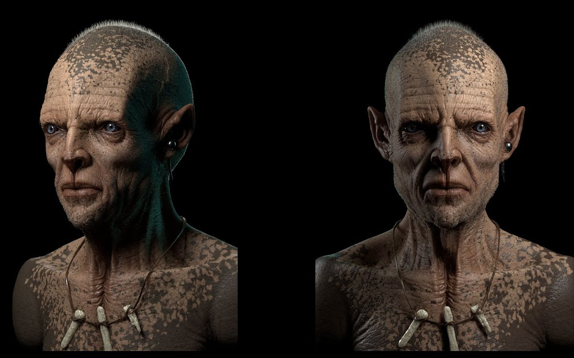 「中英字幕」The Gnomon Workshop - 创建写实级人形CG角色