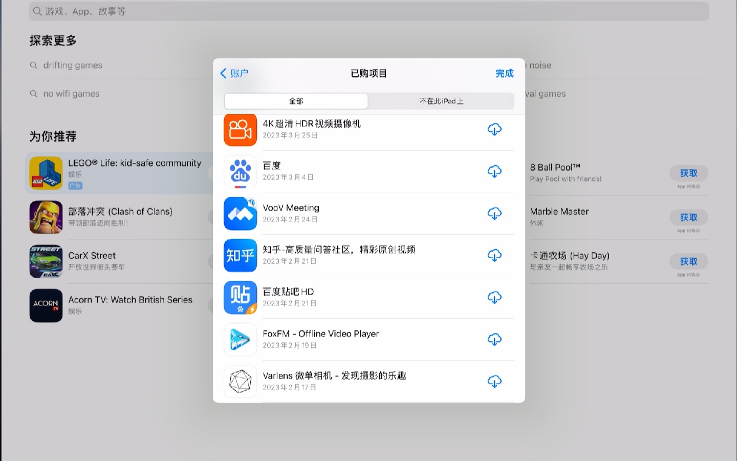 我的iPad Pro下载不了软件了,求助