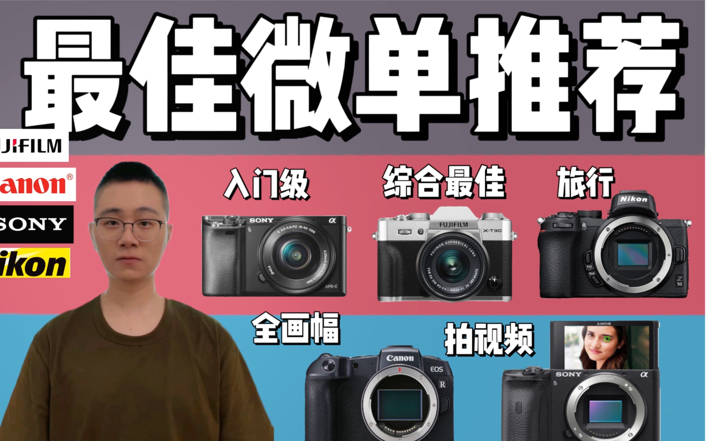 别纠结了!最好用的微单相机大盘点在这里