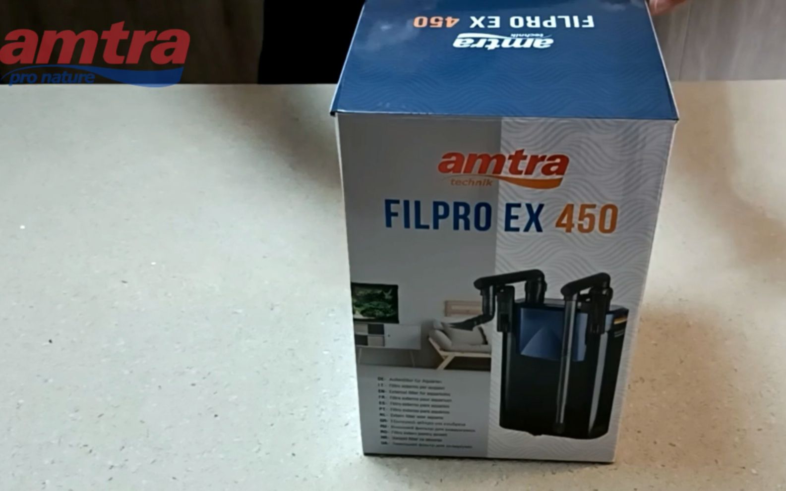 amtra EX450 鱼缸过滤器(标准版)详细安装使用视频