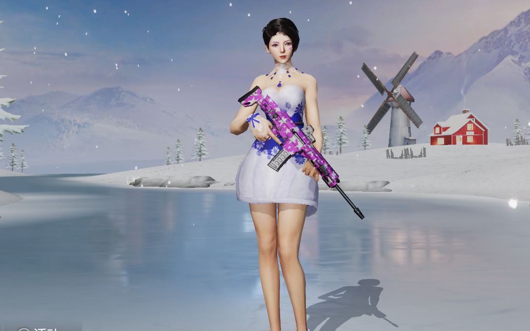 荒野行动PC版捏脸(女)第一次捏,很丑,别喷,会伤心的