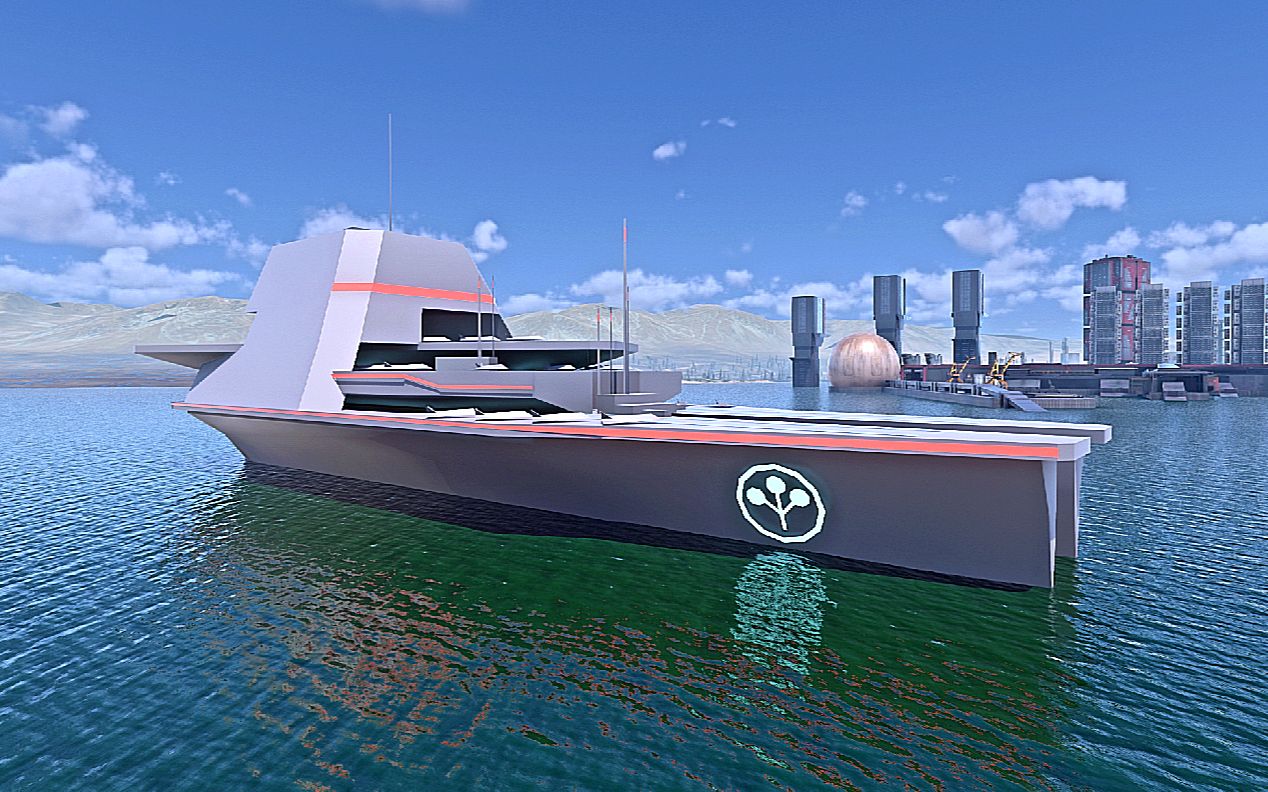 赛博朋克2077 探索荒坂航母_赛博朋克2077