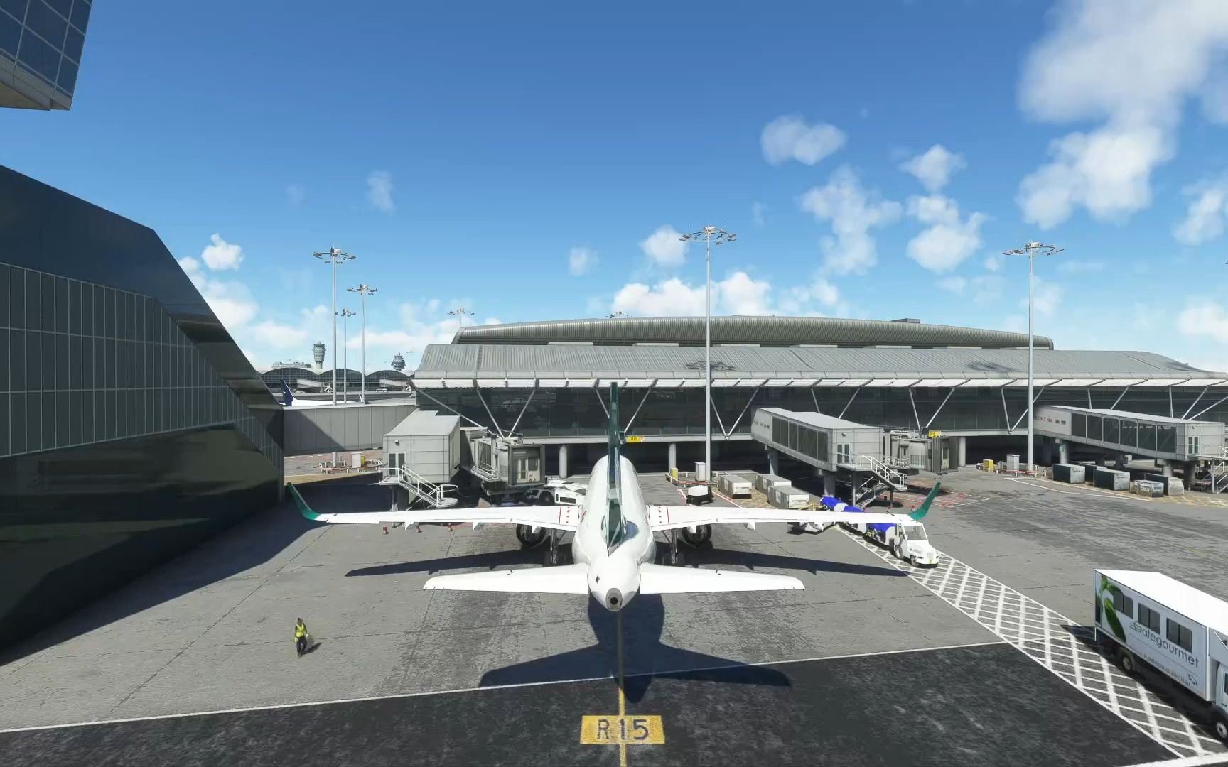 【MFS真实航线模拟】香港✈上海浦东(直播录象)