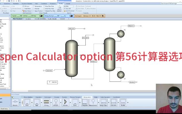 Aspen Calculator option 第56计算器选项